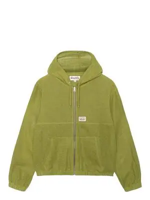 StÜssy Cotton Mesh Work Jacket - Green