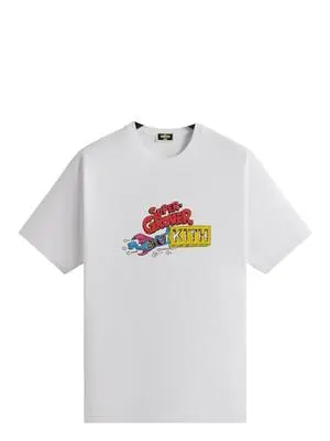 Kith X Sesame Street Super Grover Sketch Tee Shirt - White