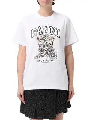 GANNI T-shirt - White