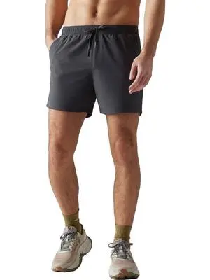 RHONE Rhone Pursuit 5-Inch Unlined Training Shorts Asphalt