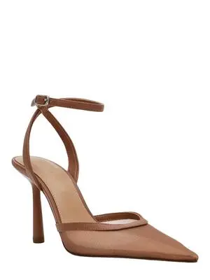 Steve Madden Steve Madden Alliance Pointed Toe Pump Mocha