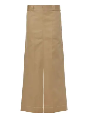 MAISON MARGIELA Trompe L'œil Maxi Skirt - Beige