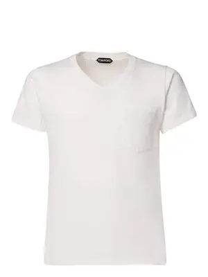 TOM FORD Jersey T-shirt - White