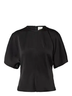 Isabel Marant Étoile Karlita Satin Top - Black
