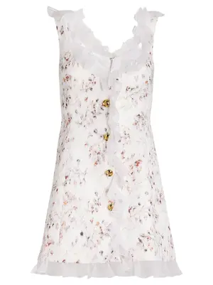 Giambattista Valli Jacquard Dress - White