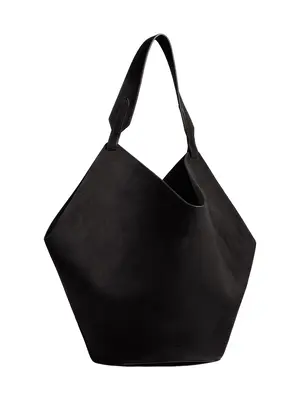 Khaite Medium Lotus Tote - Black