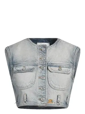 COURREGES Denim Vest - Blue