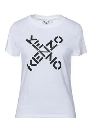 Kenzo T-shirt With Brand Logo - White