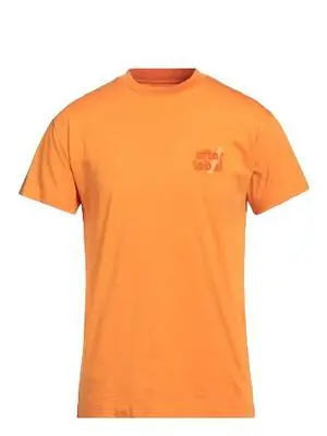 AFTER/LABEL T-shirt Size Cotton - Orange