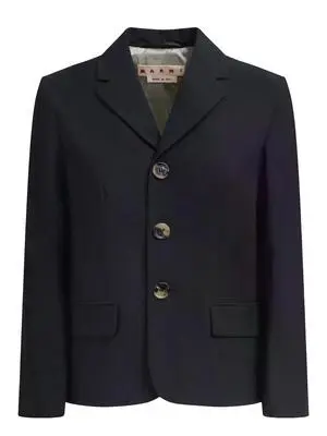 Marni Virgin Wool Blazer - Black
