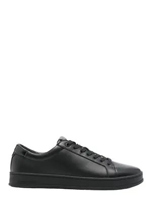 Calvin Klein Leather Sneakers - Black