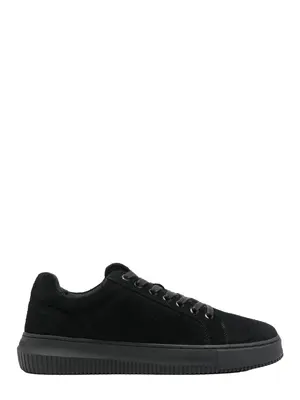 Calvin Klein Suede Sneakers - Black