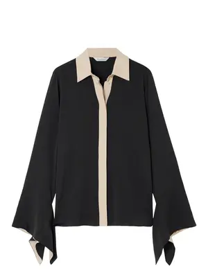 Max Mara Pio Silk Shirt - Black