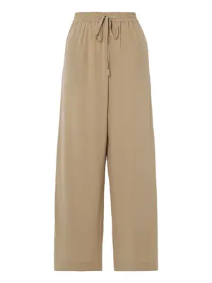 MATTEAU Matteau Silk Crepe De Chine Track Pants
