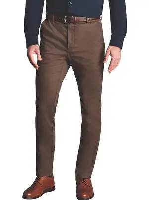 CHARLES TYRWHITT Slim Fit Ultimate Non-iron Chino - Mocha