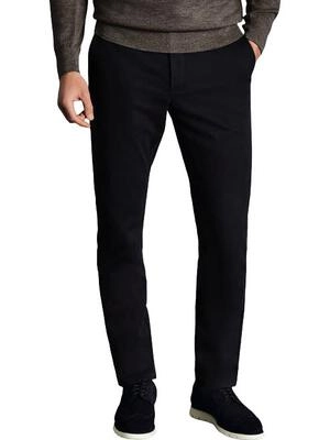 CHARLES TYRWHITT Slim Fit Ultimate Non-iron Chino Navy