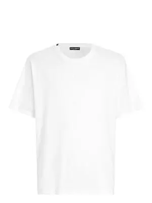 Dolce & Gabbana Logo Tag T-shirt - White