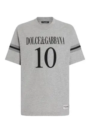 Dolce & Gabbana Logo-print T-shirt - Grey