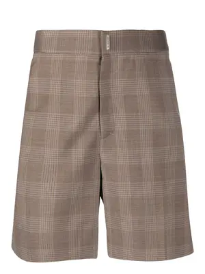 GIVENCHY Givenchy Plaid Tailored Shorts