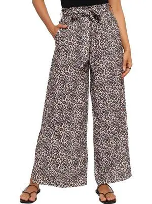 PETAL & PUP Petal & Pup Florencia Print Wide Leg Pants