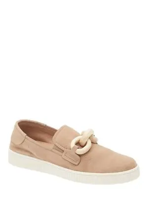 PEDRO GARCIA Pastora Loafer Beige Plush Suede
