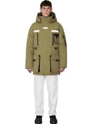 QUARTZ CO. Vostok 3.0 Hooded Down Expedition Jacket - Khaki