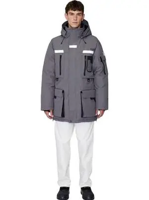 QUARTZ CO. Vostok 3.0 Hooded Down Expedition Jacket - Steel Grey