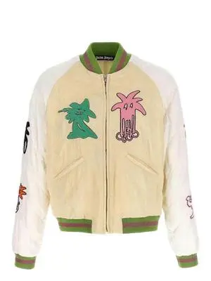 PALM ANGELS Palmity Quilted Bomber Jacket
