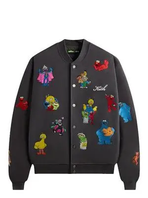 Kith X Sesame Street Marvin Bomber Jacket - Hematite