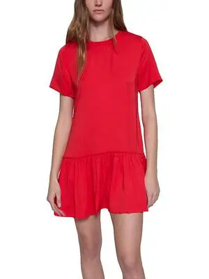 Rebecca Minkoff Emery T-Shirt Dress Flame