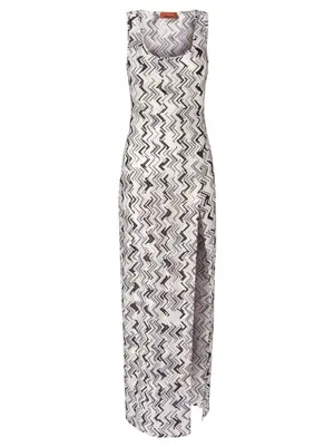 Missoni Printed Maxi Dress - White