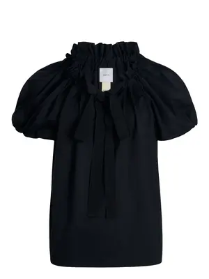 Patou Drawstring T-shirt - Black
