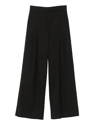 Remain Birger Christensen Wide Leg Suiting Trousers - Black