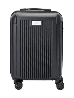 Marc New York 21-inch Upright Carry-on Suitcase - Black