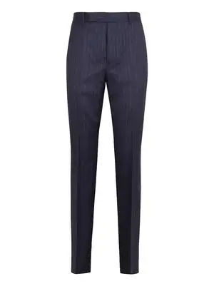 Givenchy Slim Fit Tailored Trousers - Blue