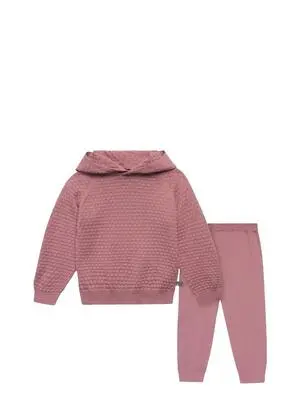 MODERN MOMENTS™ BY GERBER Sweater Knit Hoodie And Pant Set - Rose