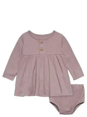 MODERN MOMENTS™ BY GERBER Dress And Diaper Cover Set - Medium Lilac
