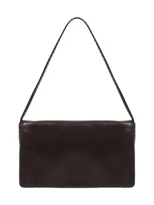 THE ROW Nuance Leather Shoulder Bag - Brown