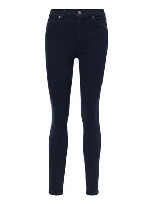 FRAME Le High Skinny Jeans - Black
