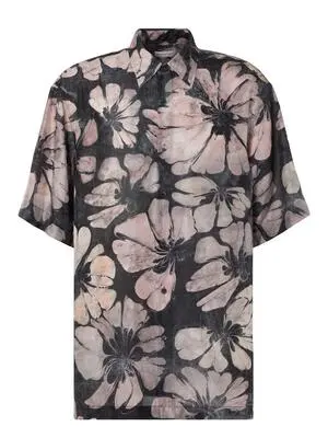 Dries Van Noten Floral Silk Shirt - Multicoloured