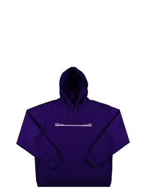 Supreme Supreme Shop Hooded Sweatshirt Purple