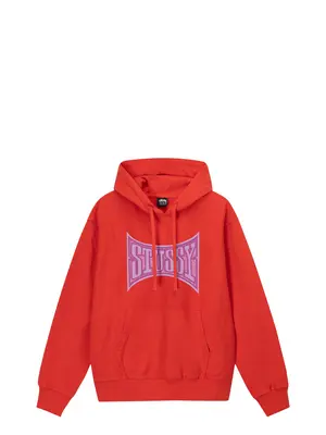 StÜssy Pigment Dyed Hoodie - Red