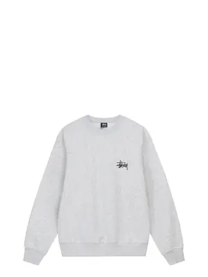 StÜssy Basic Crew 'ash Heather - Grey
