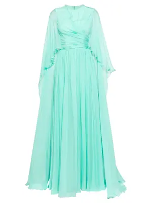 ZUHAIR MURAD Zuhair Murad Flared Chiffon Gown