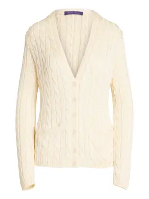 Ralph Lauren V-neck Cardigan - Neutrals