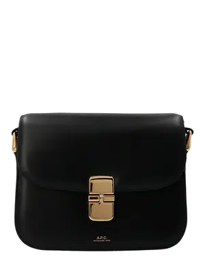 A.p.c. Grace Small Crossbody Bag - Black