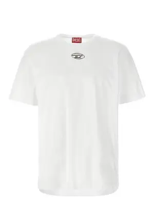 DIESEL T Adjust Od' T Shirt - White