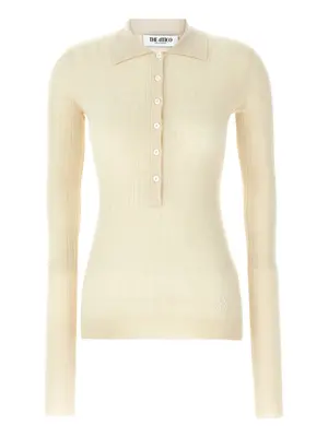 ATTICO The Attico Ribbed Cashmere And Silk Sweater