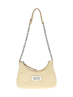 MAISON MARGIELA Glam Slam Hobo Micro Shoulder Bag - White