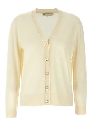 Tory Burch Simone Cardigan - White